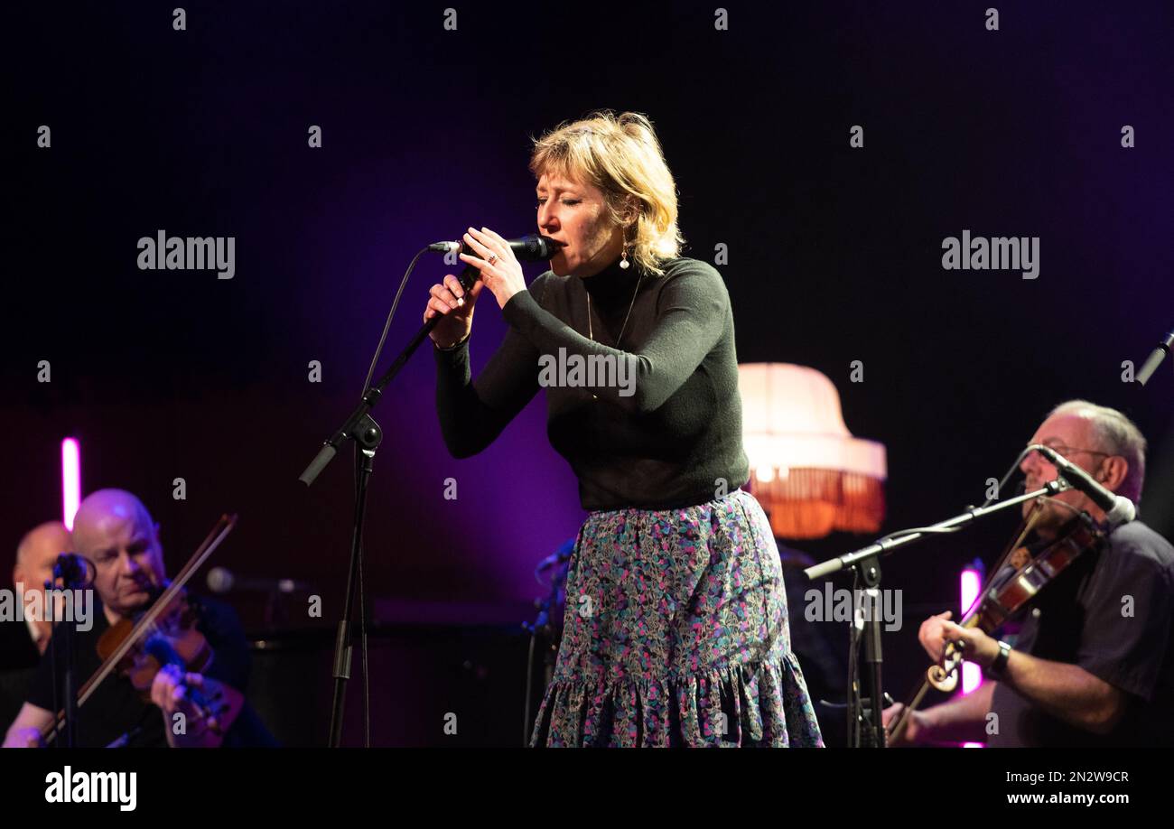 Glasgow Scotland. 19 January 2023. Martha Wainwright, Canadian singer ...