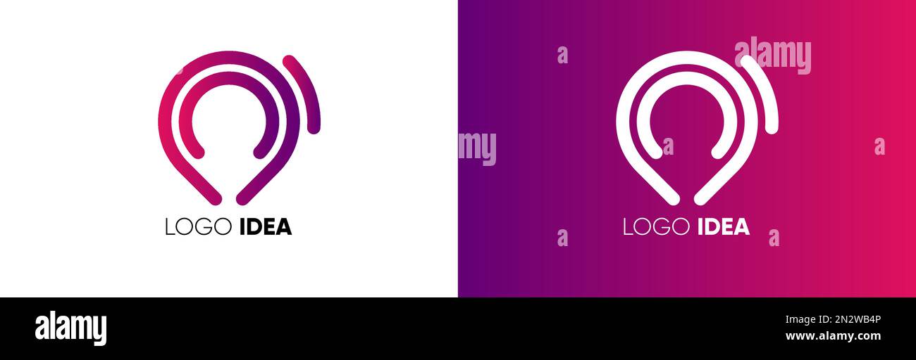 Idea Logo Template Design Vector. idea logotype for company line vector ...