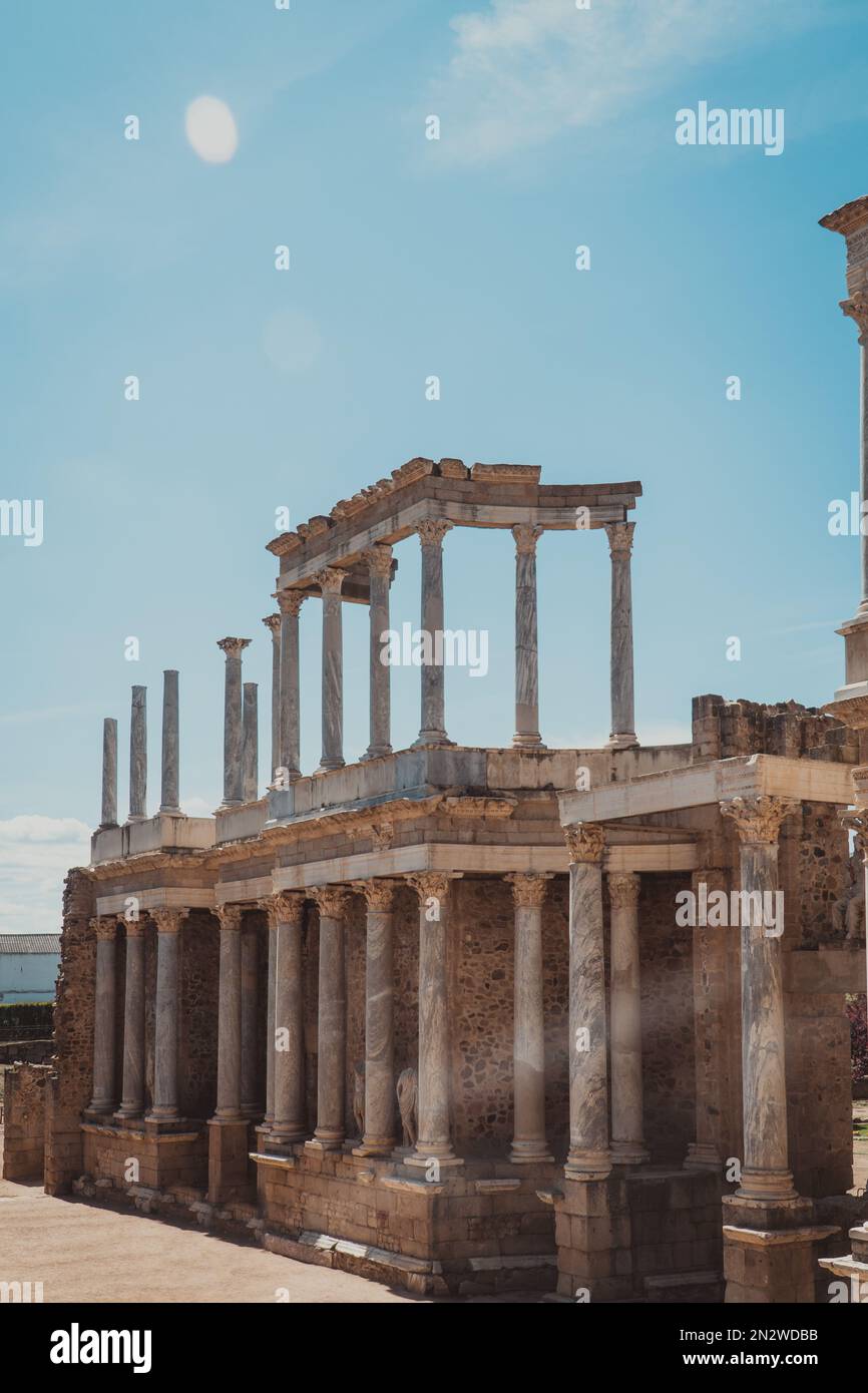 The amphitheatre of merida hi-res stock photography and images - Alamy