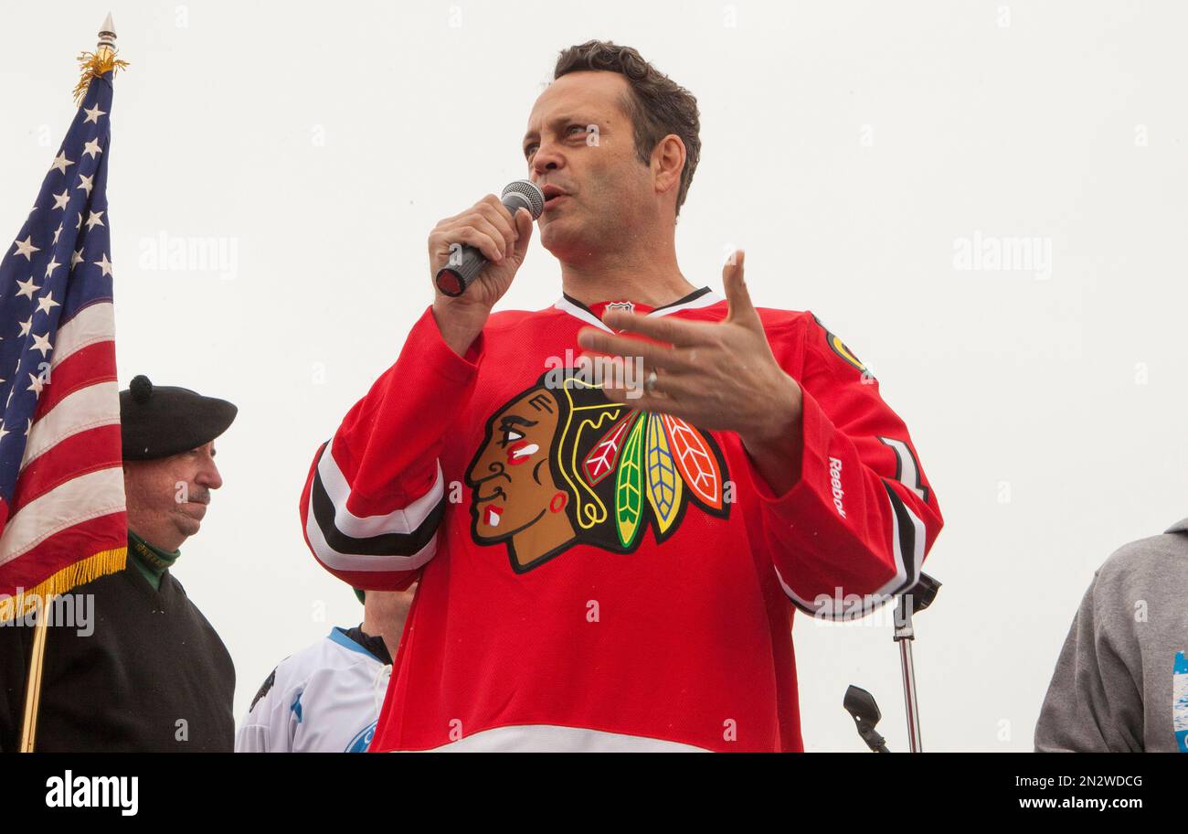 Vince Vaughn takes part in the Chicago Polar Plunge at North Avenue ...