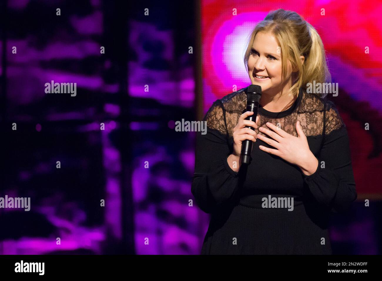 Amy Schumer appears onstage at Comedy Central's "Night of Too Many ...