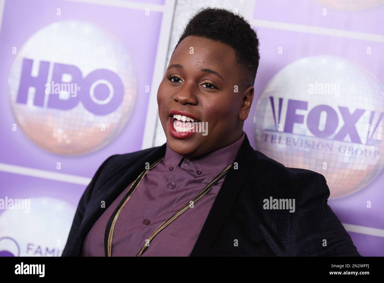 Alex Newell arrives at the Family Equality Council Los Angeles Awards ...