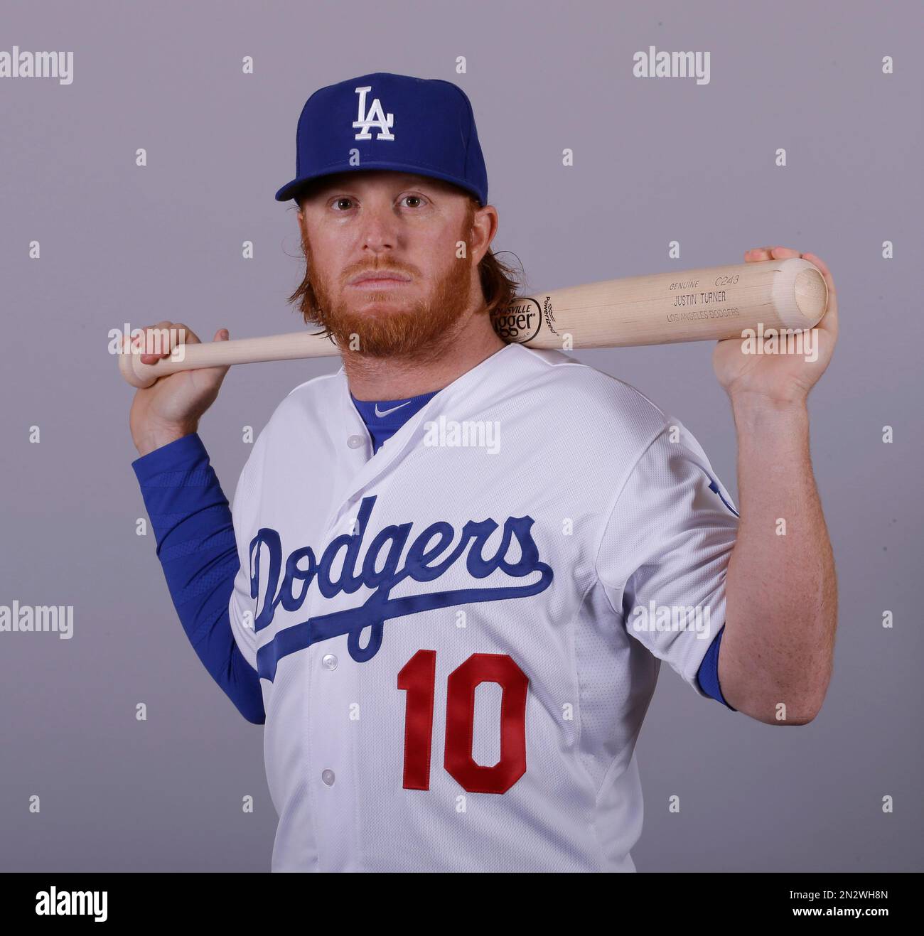 This is a 2015 photo of Justin Turner of the Los Angeles Dodgers ...