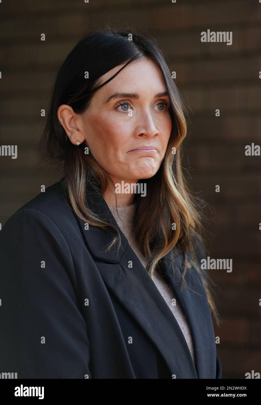 Peta Cavendish outside Chelmsford Crown Court, Essex, after Romario ...