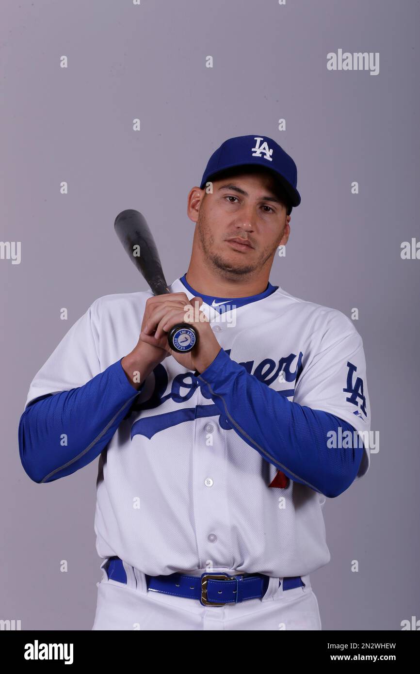 This is a 2015 photo of Alex Guerrero of the Los Angeles Dodgers ...