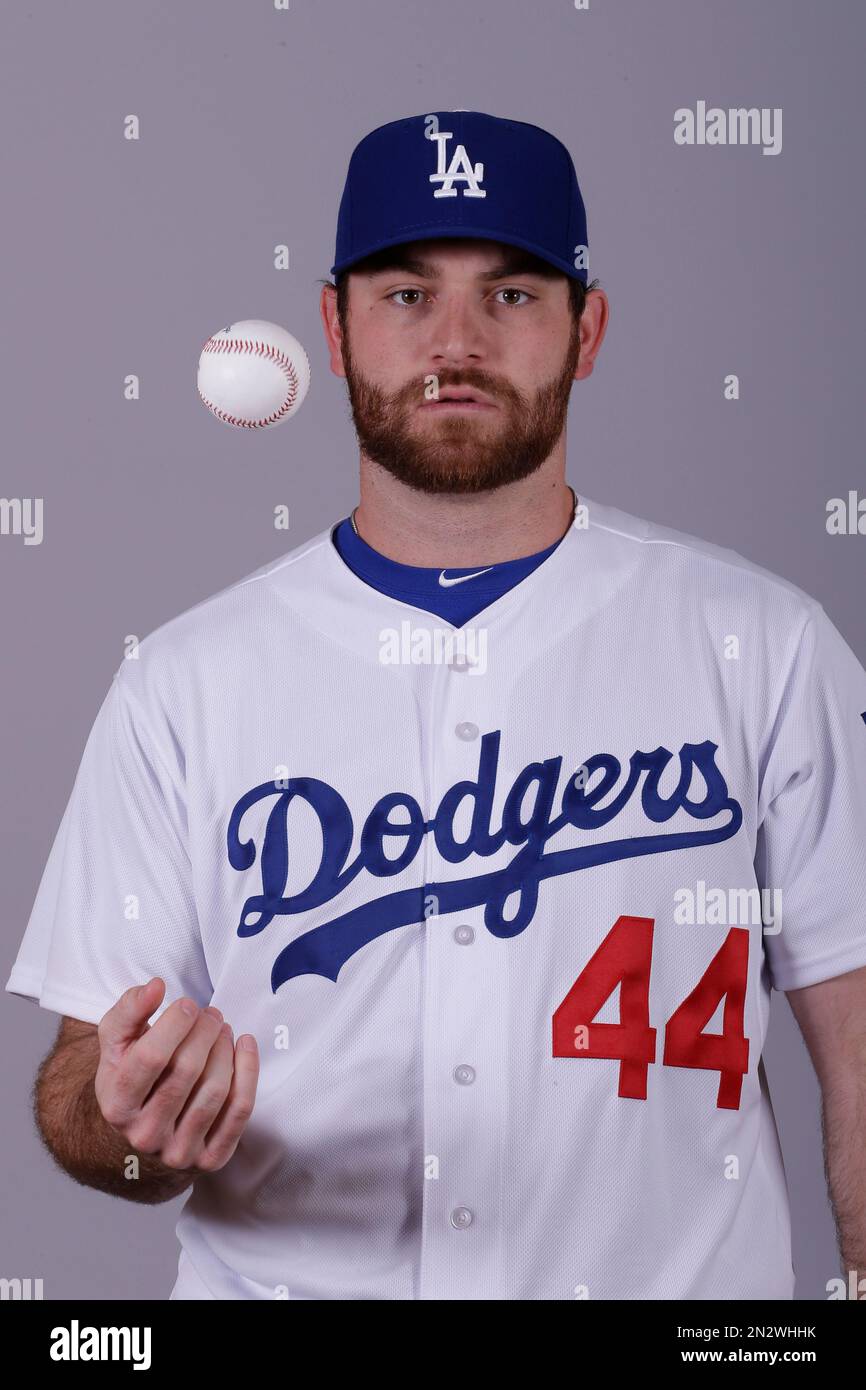 This is a 2015 photo of Chris Withrow of the Los Angeles Dodgers ...