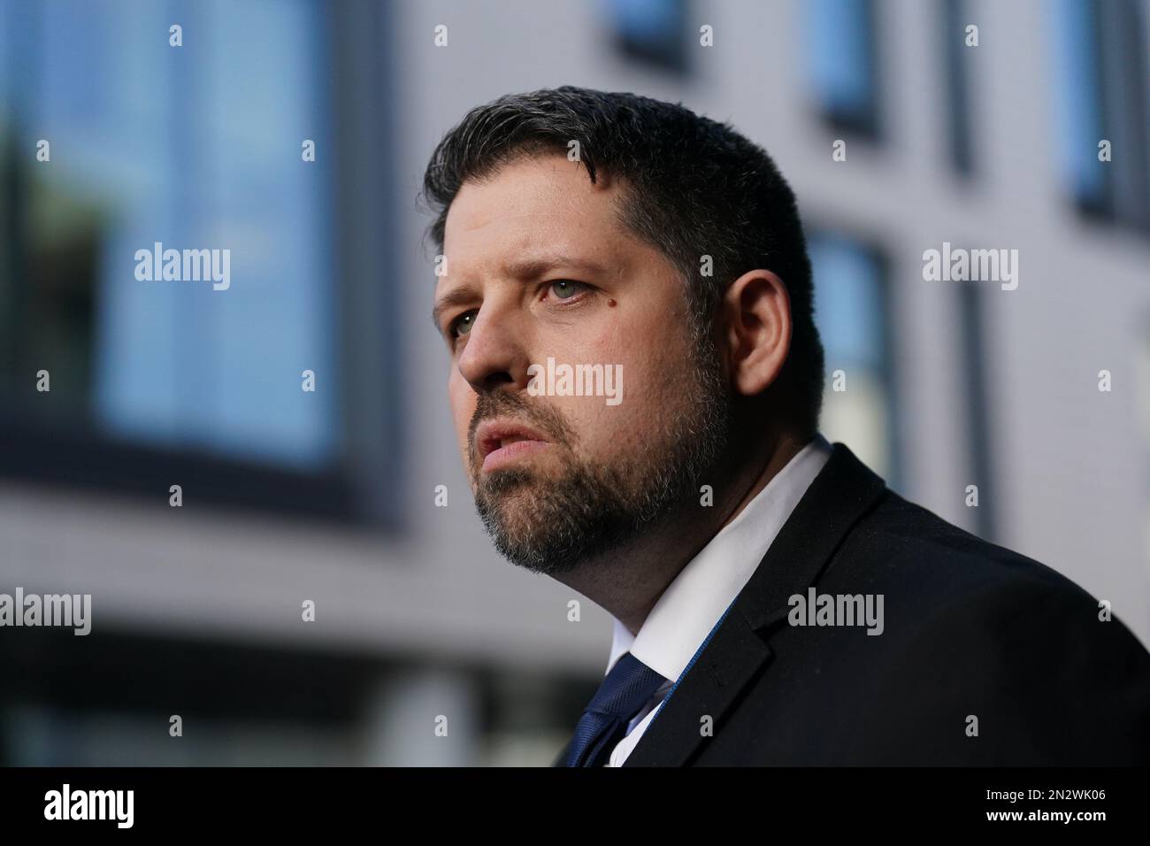 Detective Inspector Tony Atkin outside Chelmsford Crown Court, Essex ...