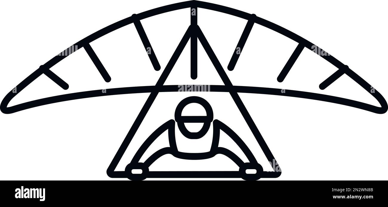 Aircraft airplane wing mountains Stock Vector Images - Alamy