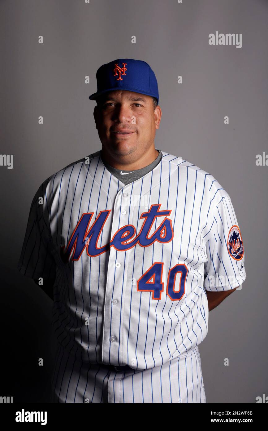 This is a 2015 photo of Bartolo Colon of the New York Mets baseball ...
