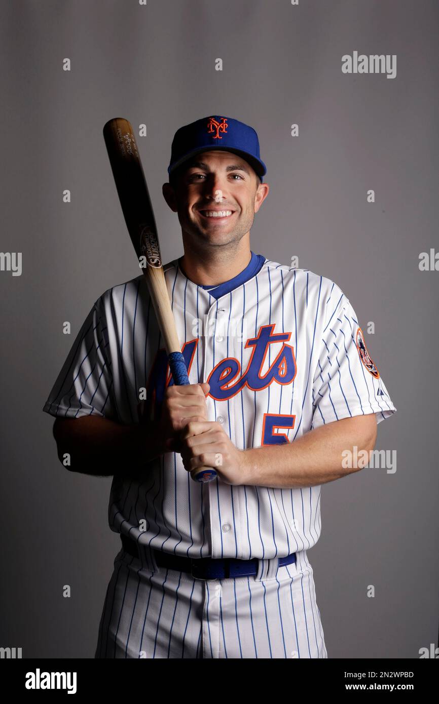 This is a 2015 photo of David Wright of the New York Mets baseball team ...