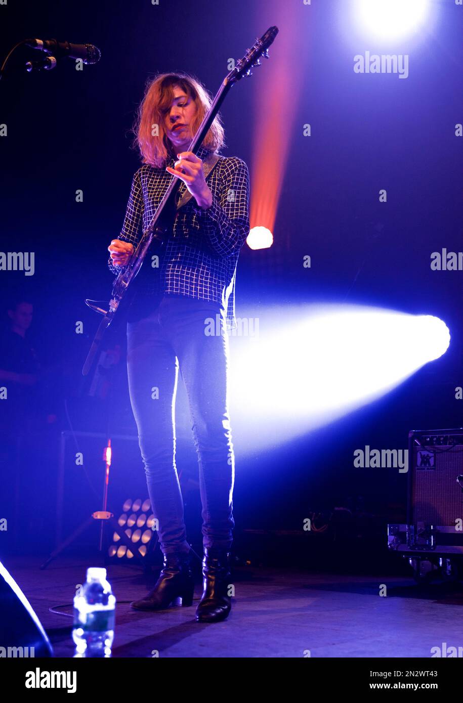 Sleater-Kinney seen in concert at Terminal 5 on Friday, Feb. 27, 2015 ...