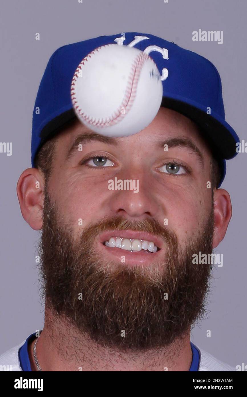 This is a 2015 photo of Danny Duffy of the Kansas City Royals baseball ...