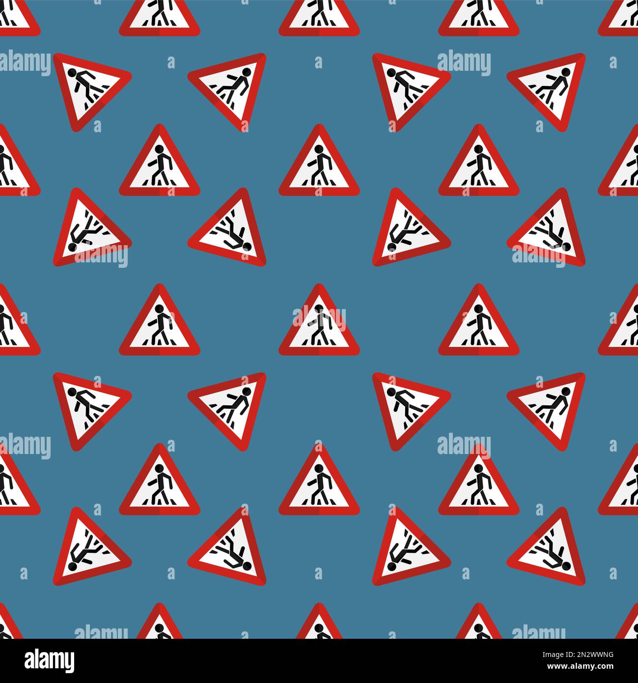Crosswalk texture Stock Vector Images - Alamy