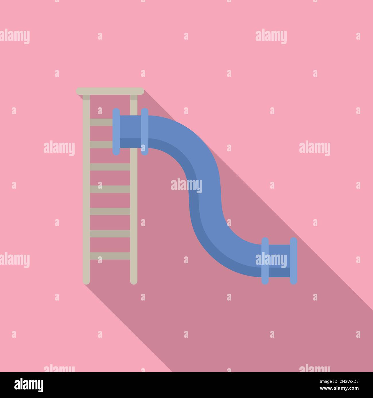 Flume beach Stock Vector Images - Alamy