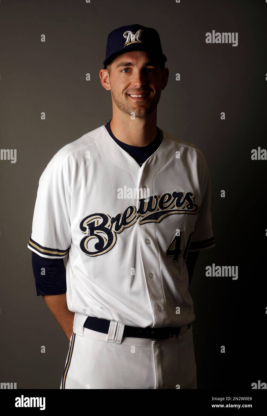 This is a 2015 photo of Milwaukee Brewers’ Johnny Hellweg. This image ...