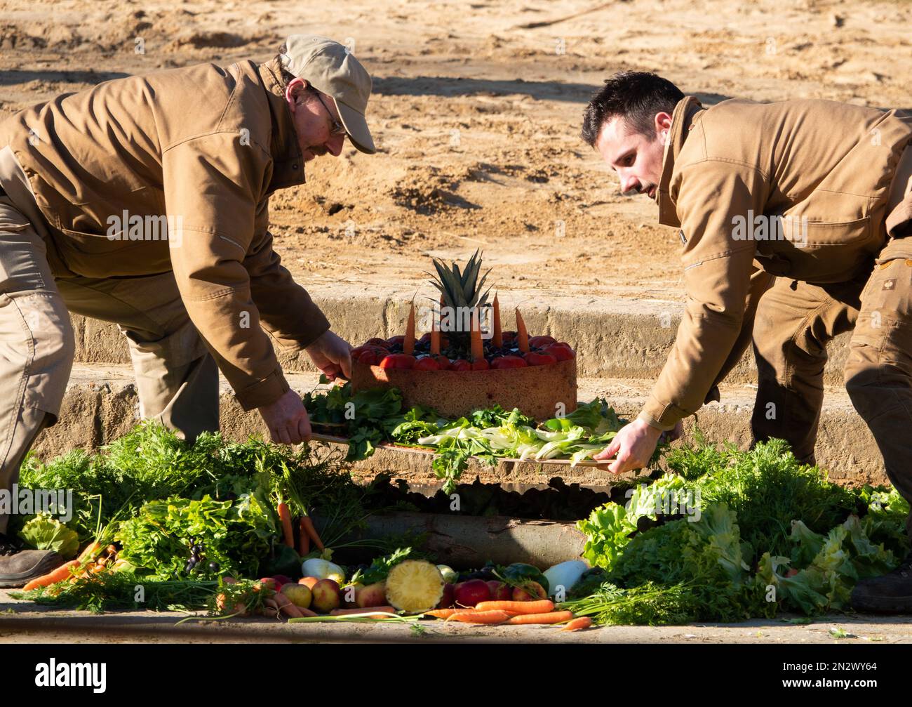 Hanover, Germany. 07th Feb, 2023. Animal keepers give a 50th birthday ...