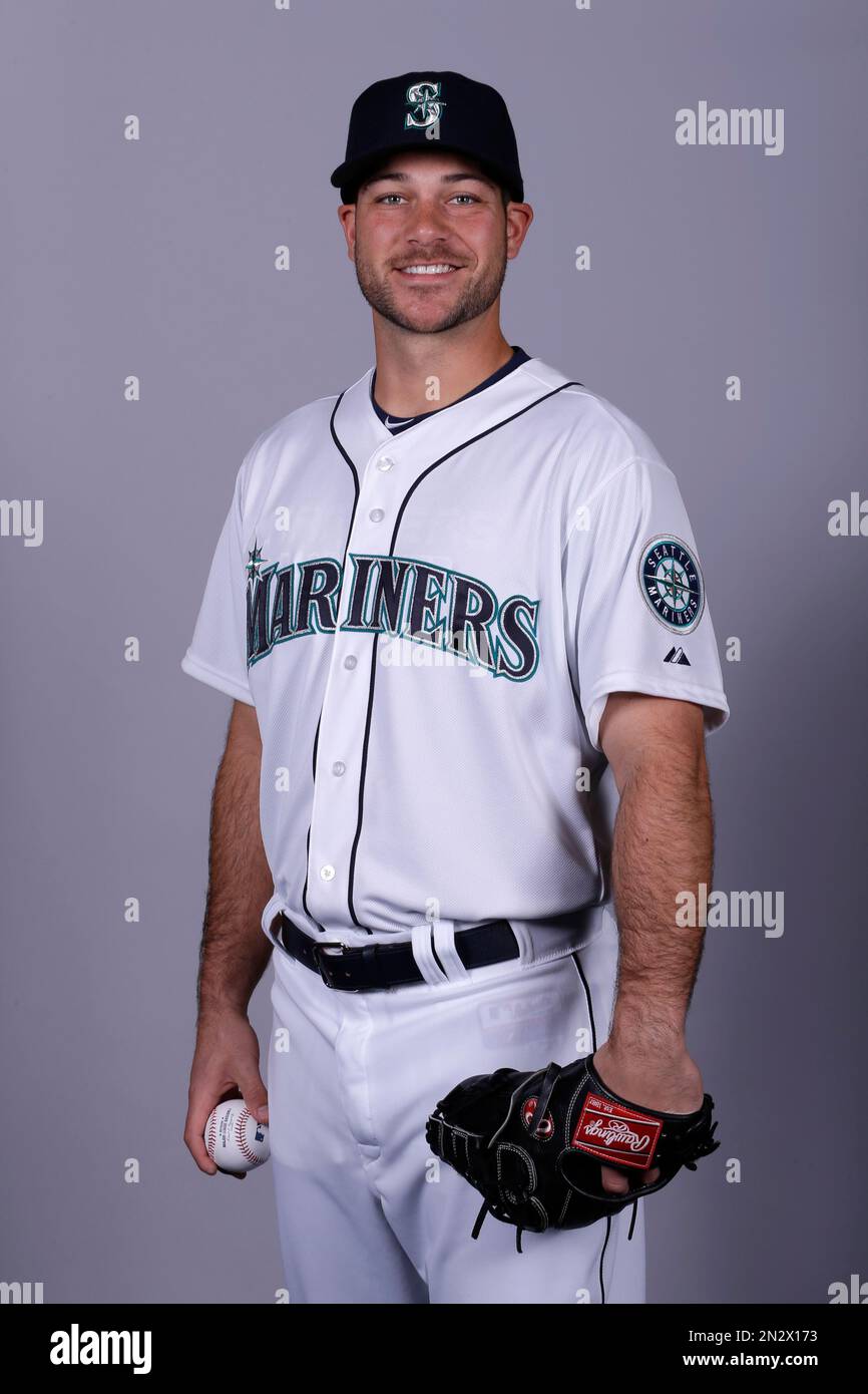 This is a 2015 photo of Jordan Pries of the Seattle Mariners baseball ...