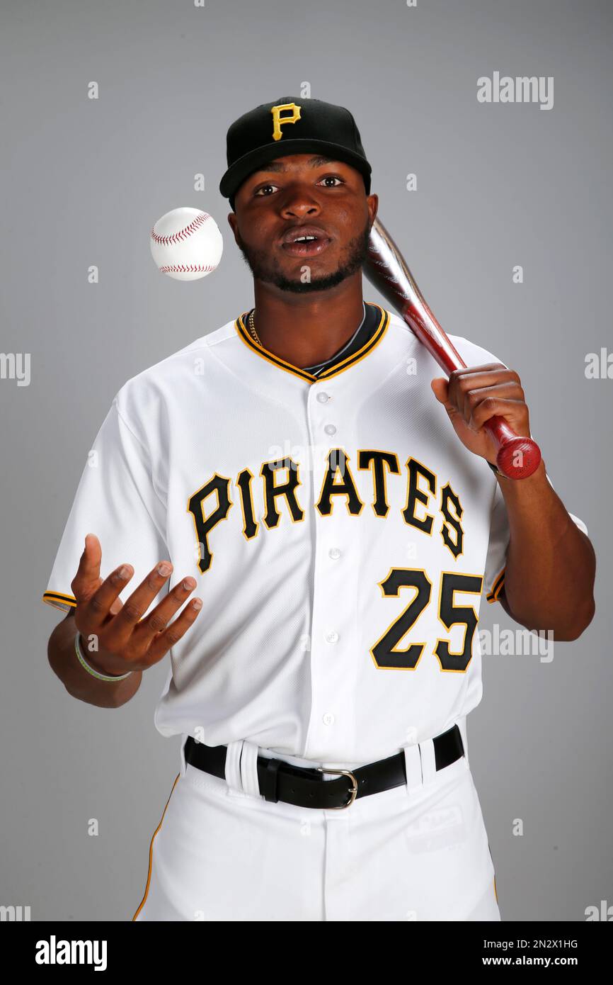 This is a 2015 photo of Gregory Polanco of the Pittsburgh Pirates ...