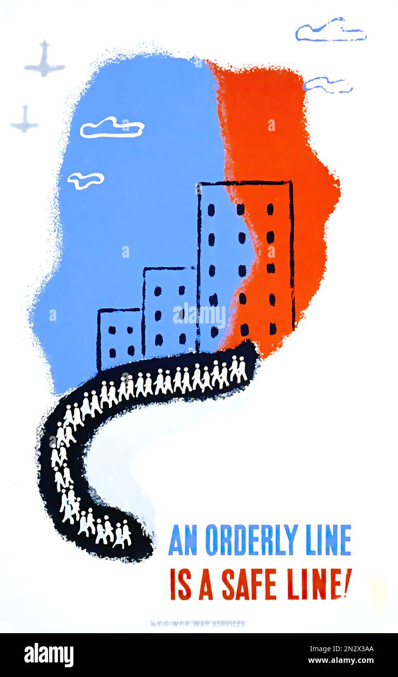 Ordery lane is a safe line ! WWII - World War II - U.S propaganda ...