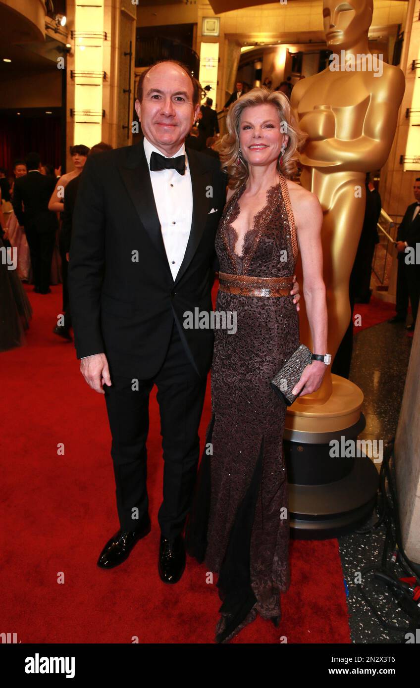 Philippe Dauman, Viacom President and Chief Executive Officer, left ...