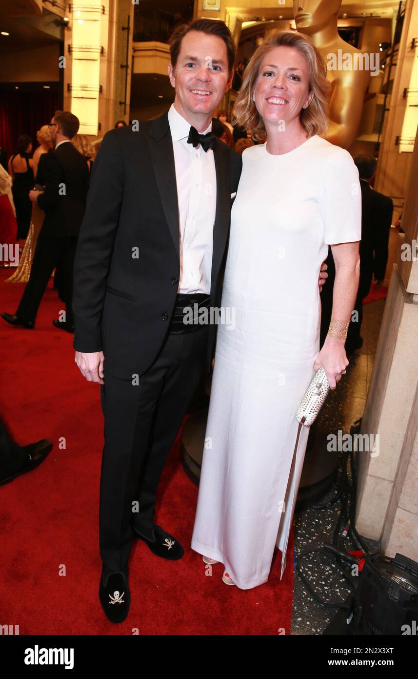 Jason Cassidy, President of Marketing at Open Road Films, left, and ...