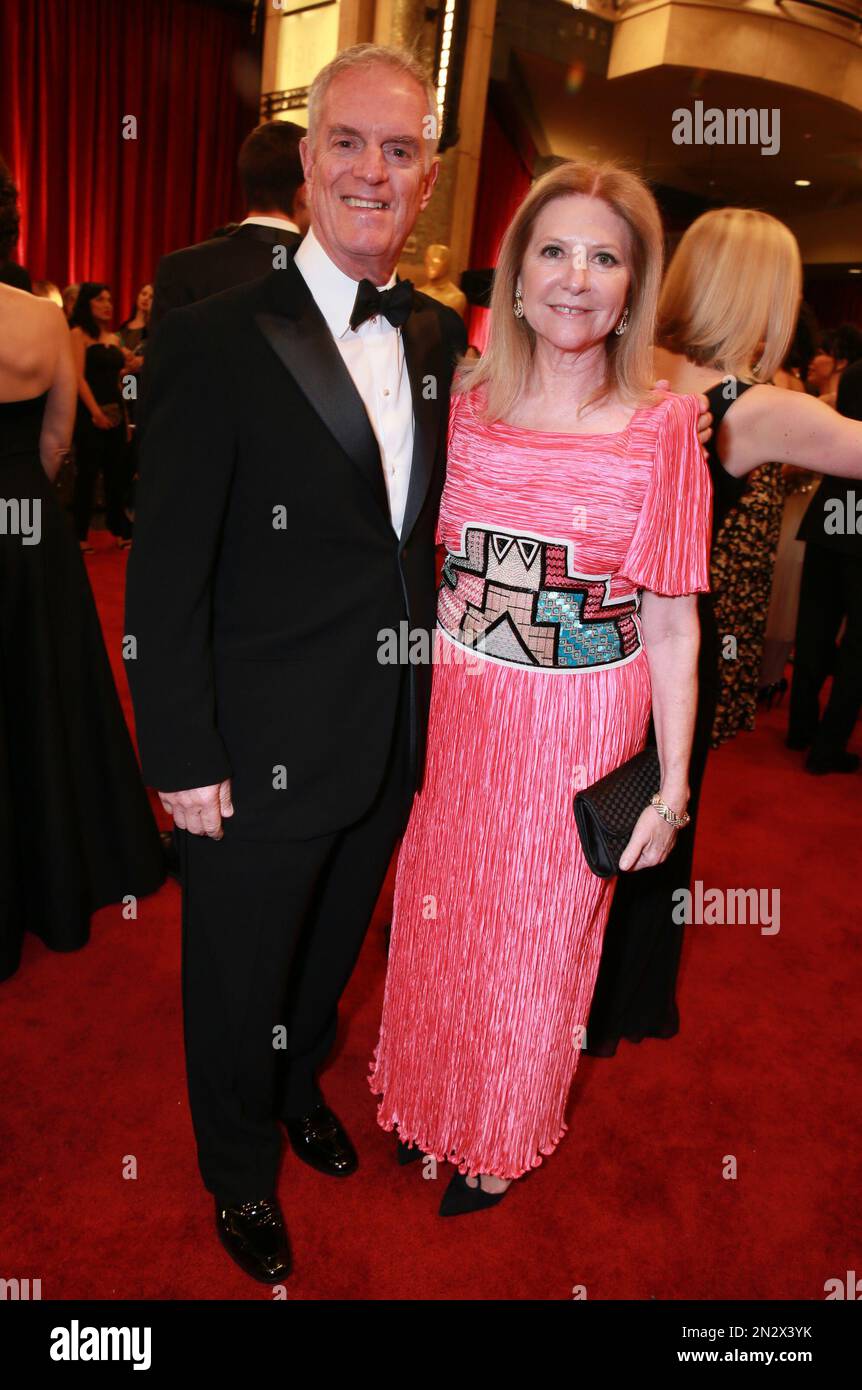 David Gersh and Susan Gersh arrives at the Oscars on Sunday, Feb. 22 ...