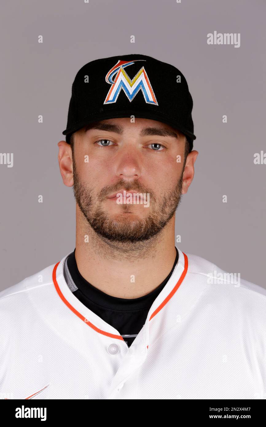 This is a 2015 photo of Jarred Cosart of the Miami Marlins baseball ...