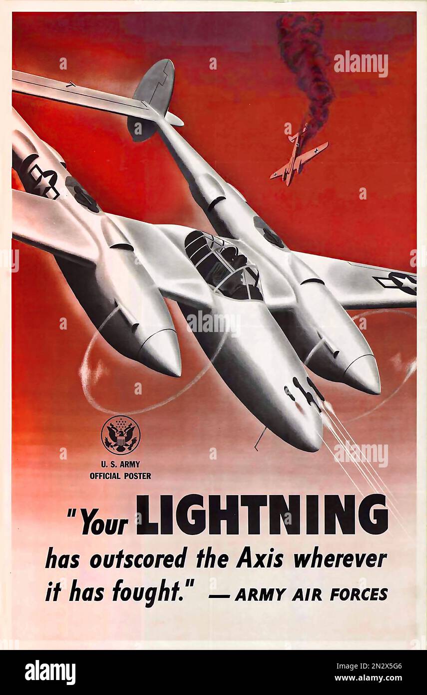 Army air forces poster hi-res stock photography and images - Alamy