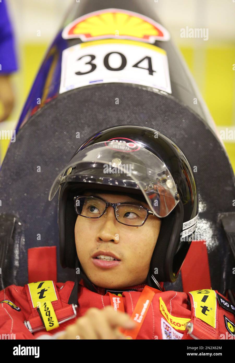 IMAGE DISTRIBUTED FOR SHELL - The Nanyang Venture IX, prototype vehicle ...