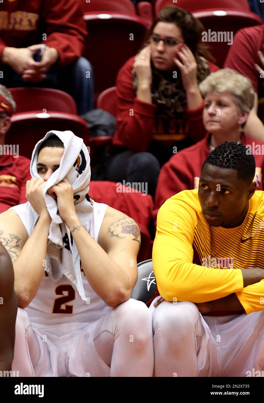 Iowa State forward Abdel Nader and Iowa State forward Daniel Edozie ...