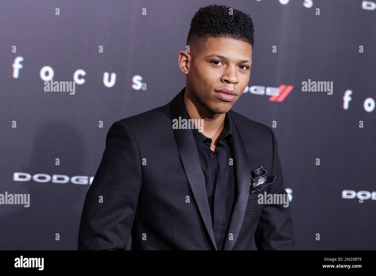 Bryshere Y. Gray arrives at the world premiere of "Focus" at the TCL ...