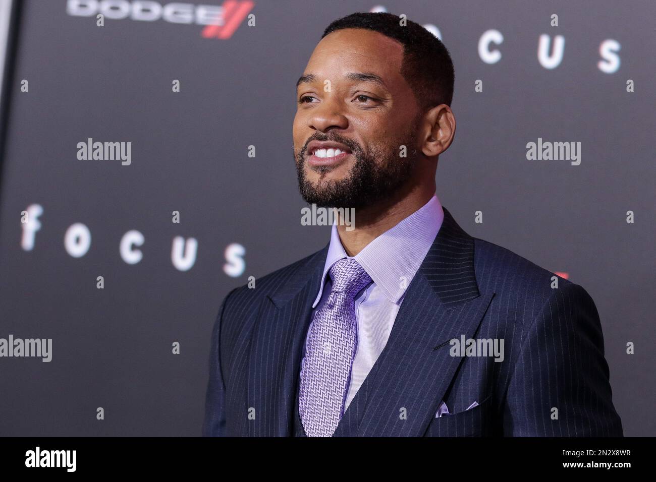 Will Smith arrives at the world premiere of "Focus" at the TCL Chinese ...