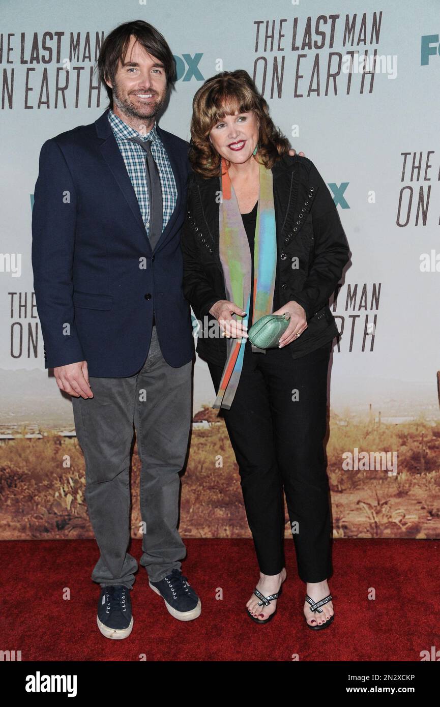 Will Forte, left, and mother Patricia C. Forte arrive at the LA ...