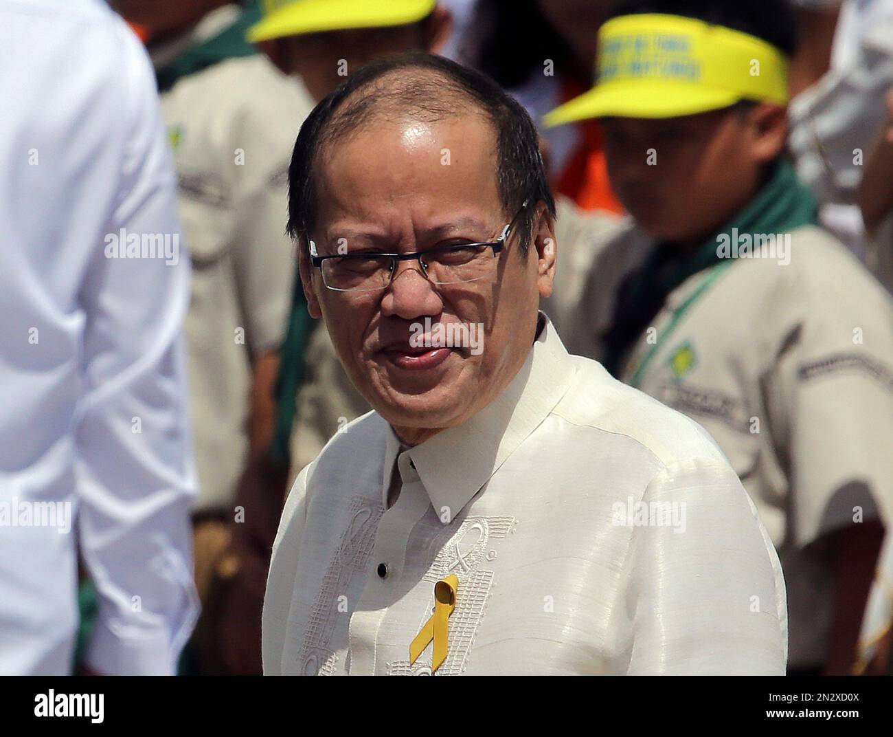 Philippine President Benigno Aquino III arrives during the 29th ...