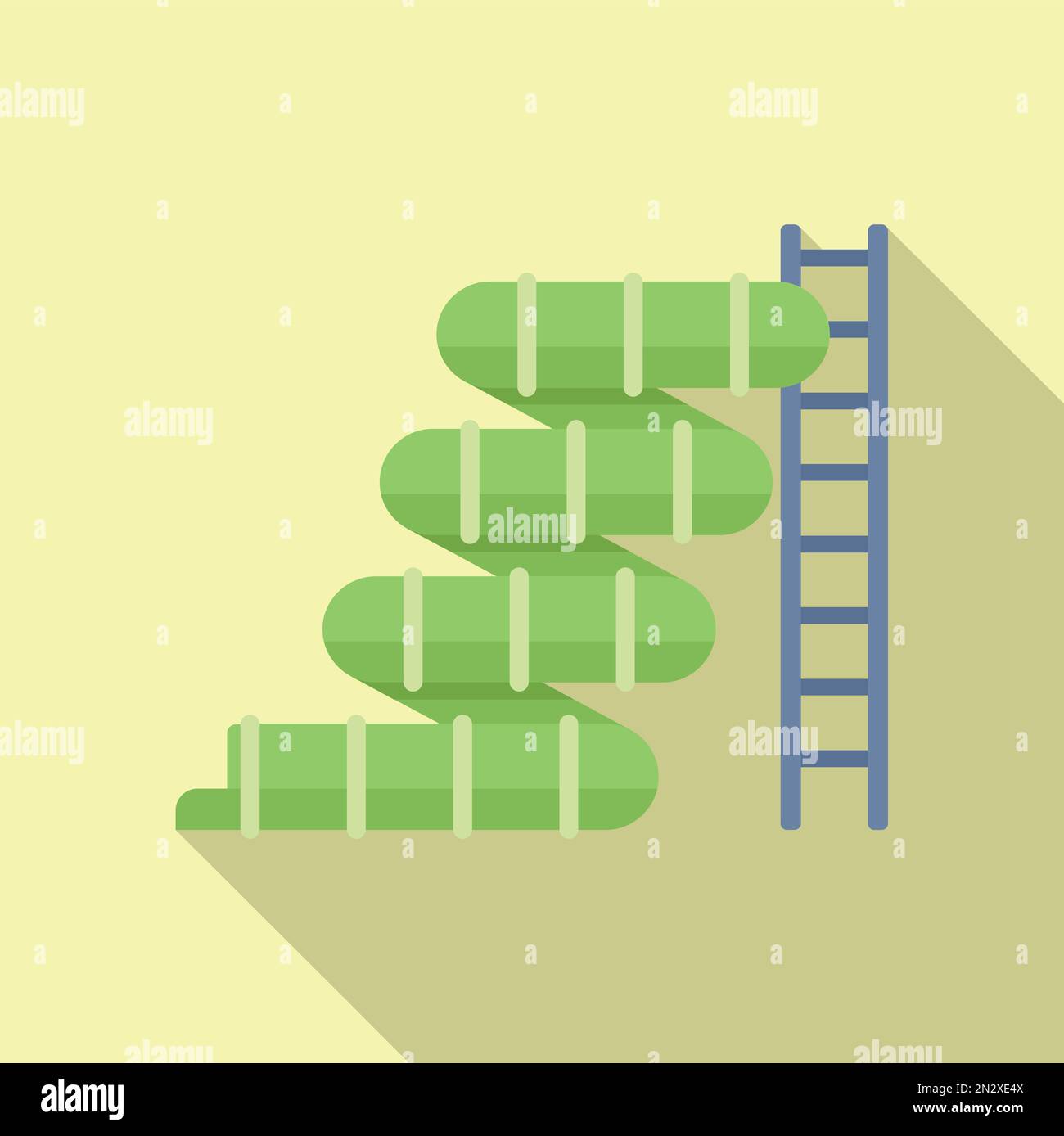 Flume slide Stock Vector Images - Alamy