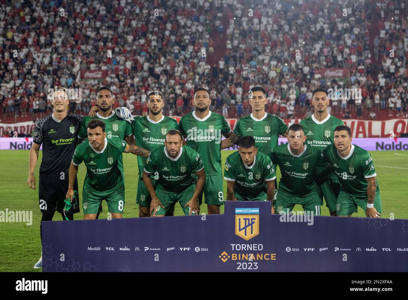 Argentina, Buenos Aires, 06 February 2023: CA Banfield pose for team ...