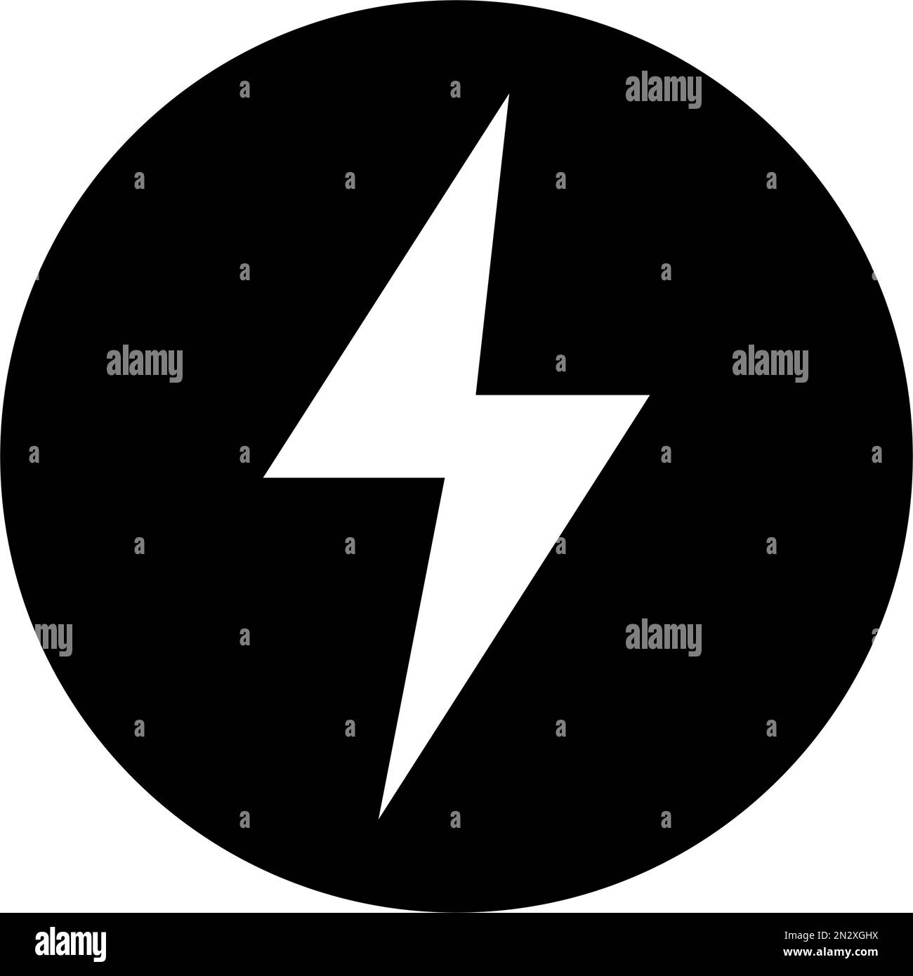 Nature source icon flat Cut Out Stock Images & Pictures - Alamy