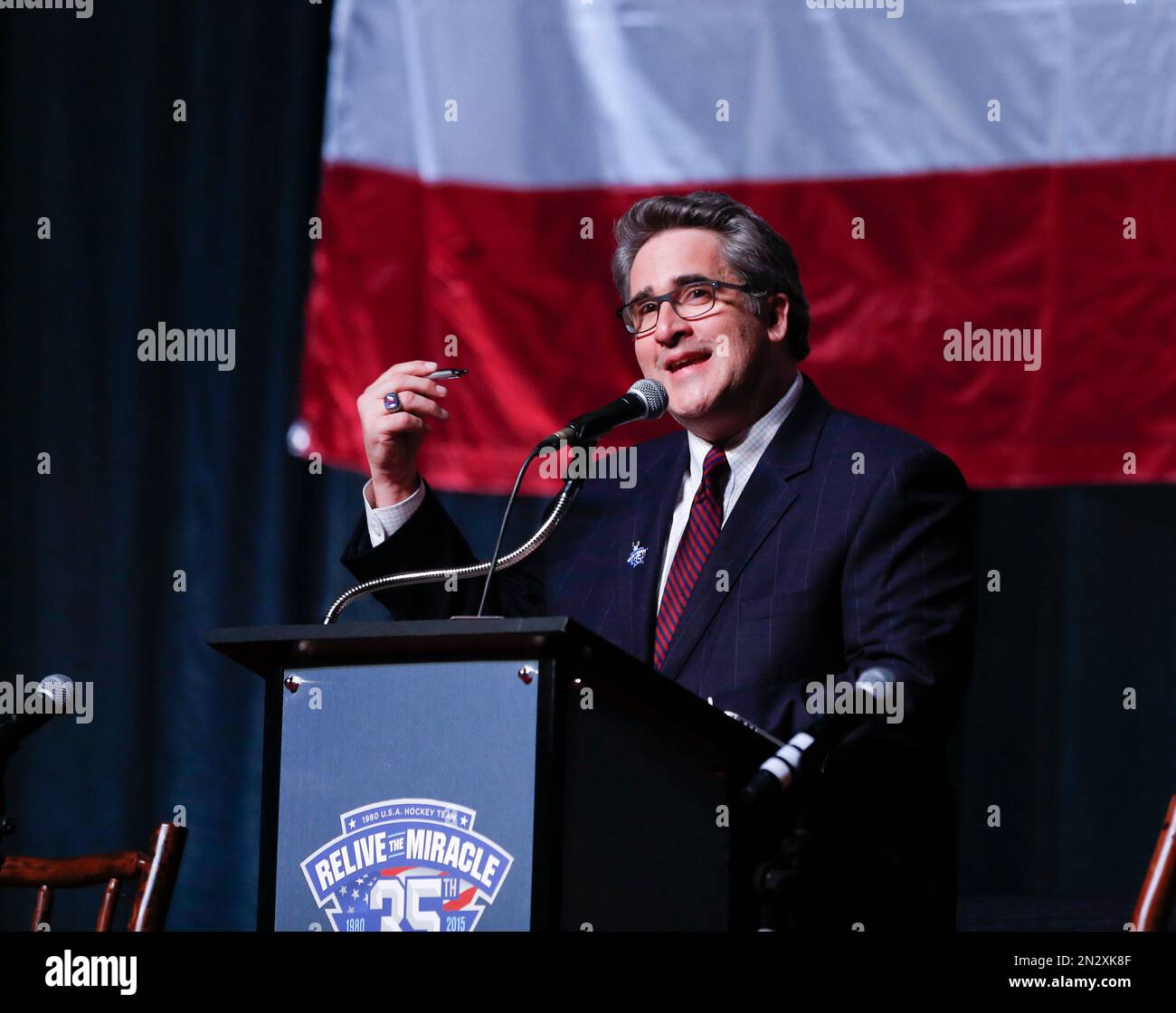 Todd Walsh moderates a "Relive the Miracle" reunion at Herb Brooks ...