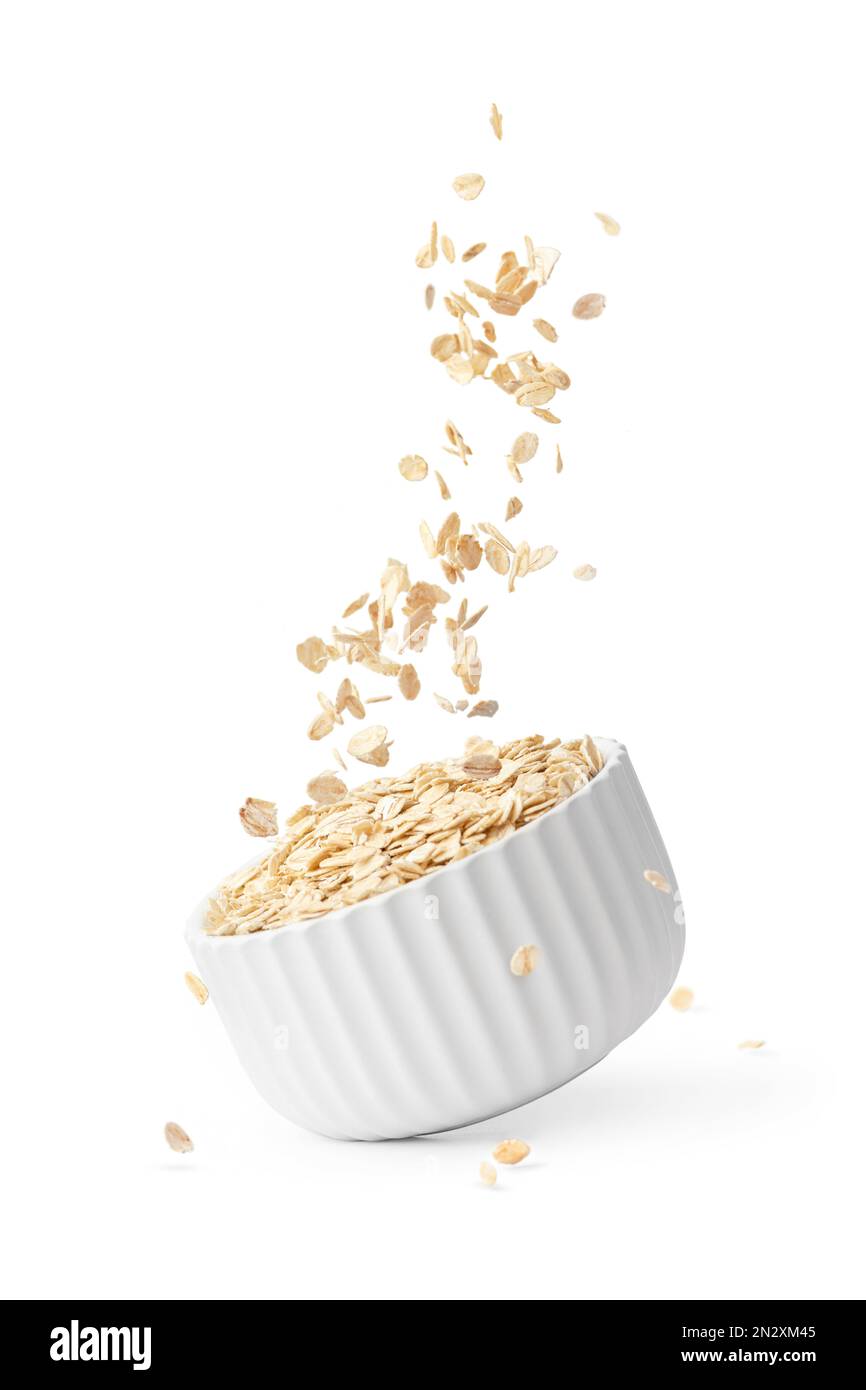 Full bucket oat flakes hi-res stock photography and images - Alamy