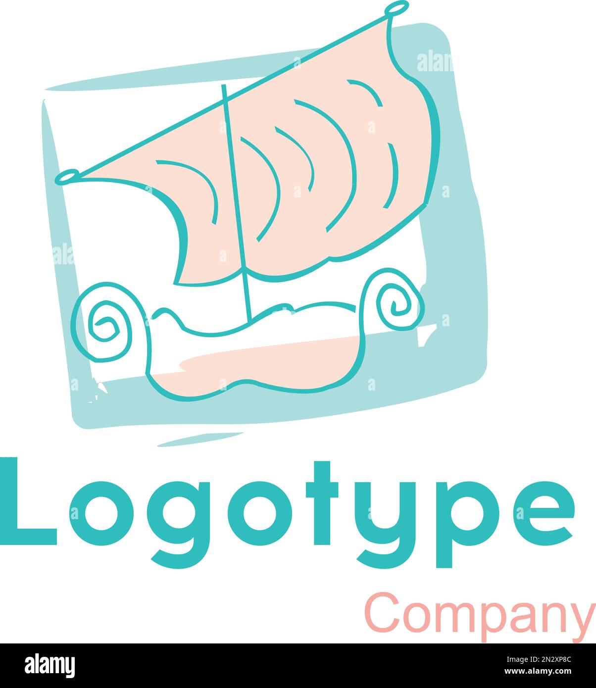 Vector illustration of a ship, logo boat cartoon Stock Vector Image ...