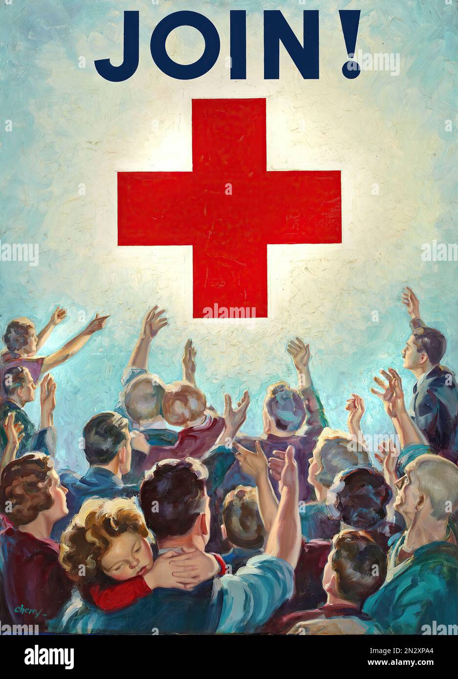 Ww2 poster red cross hi-res stock photography and images - Alamy