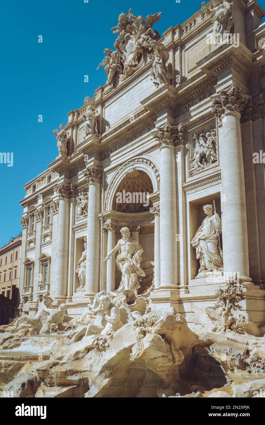 Rome sightseeing famous fountains hi-res stock photography and images - Alamy