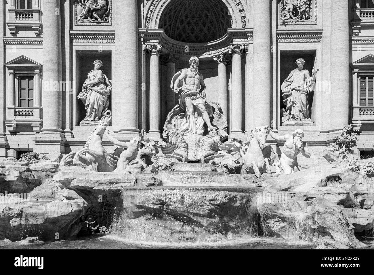 Trevi Fountain Rome Italy Stock Photo - Alamy