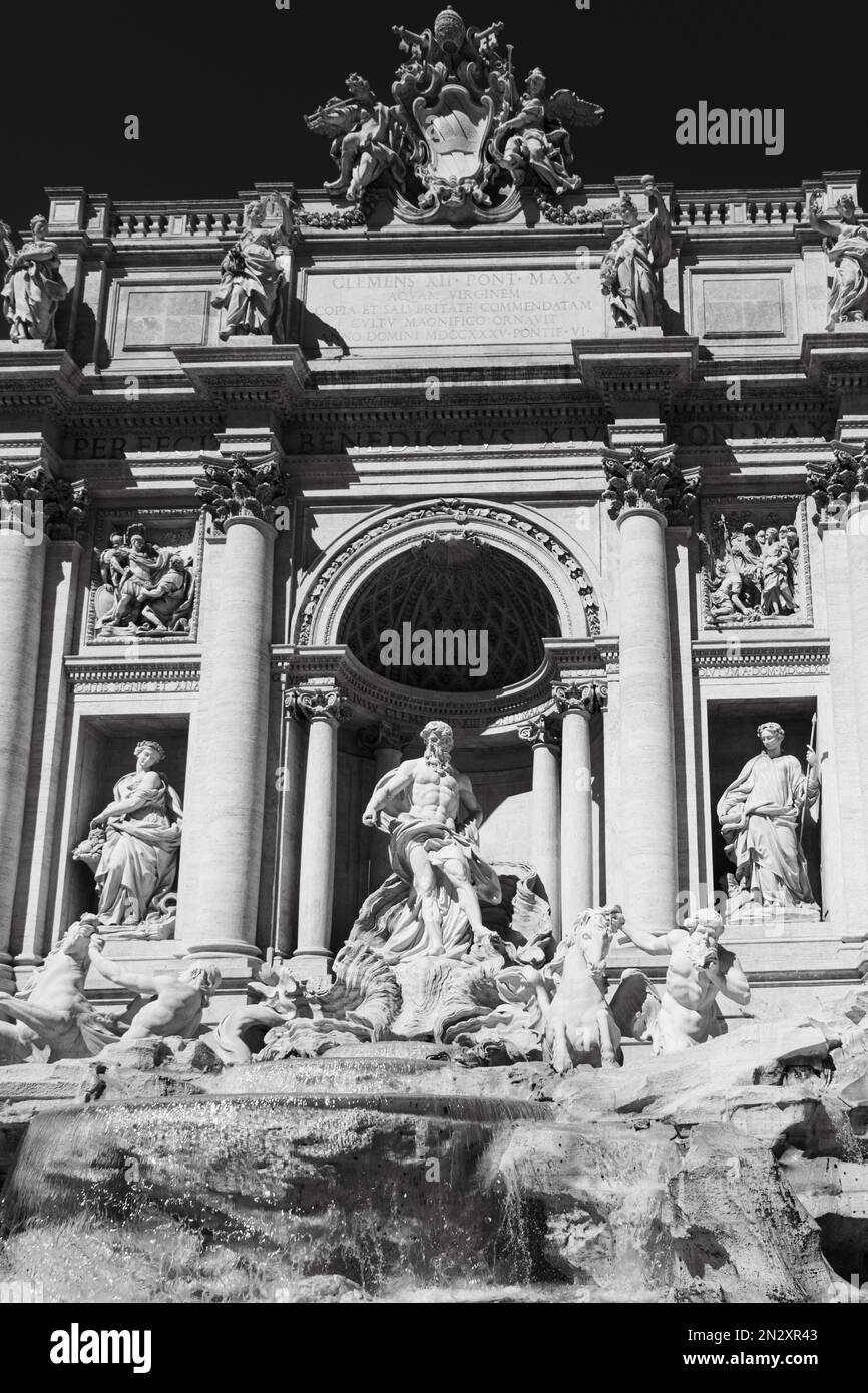 Trevi Fountain Rome Italy Stock Photo - Alamy