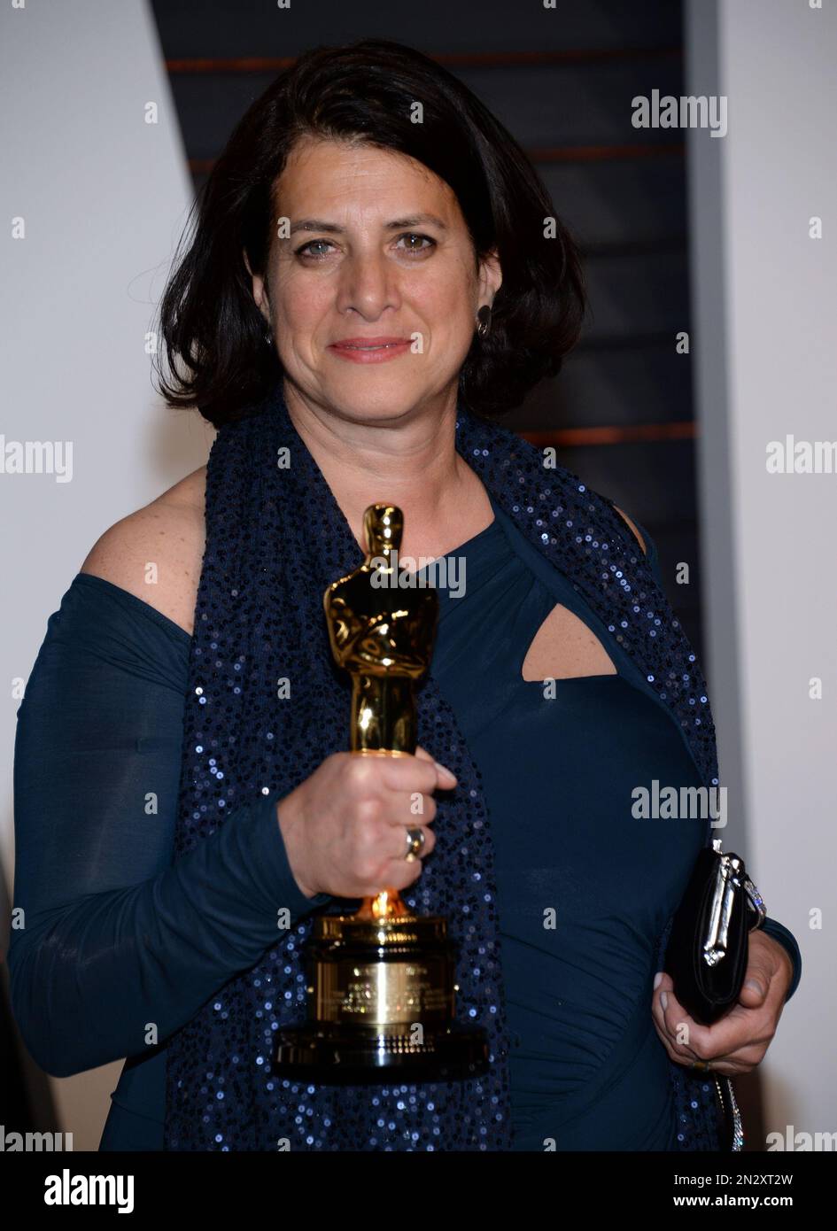 Anna Pinnock, winner of the award for best production design for "The ...