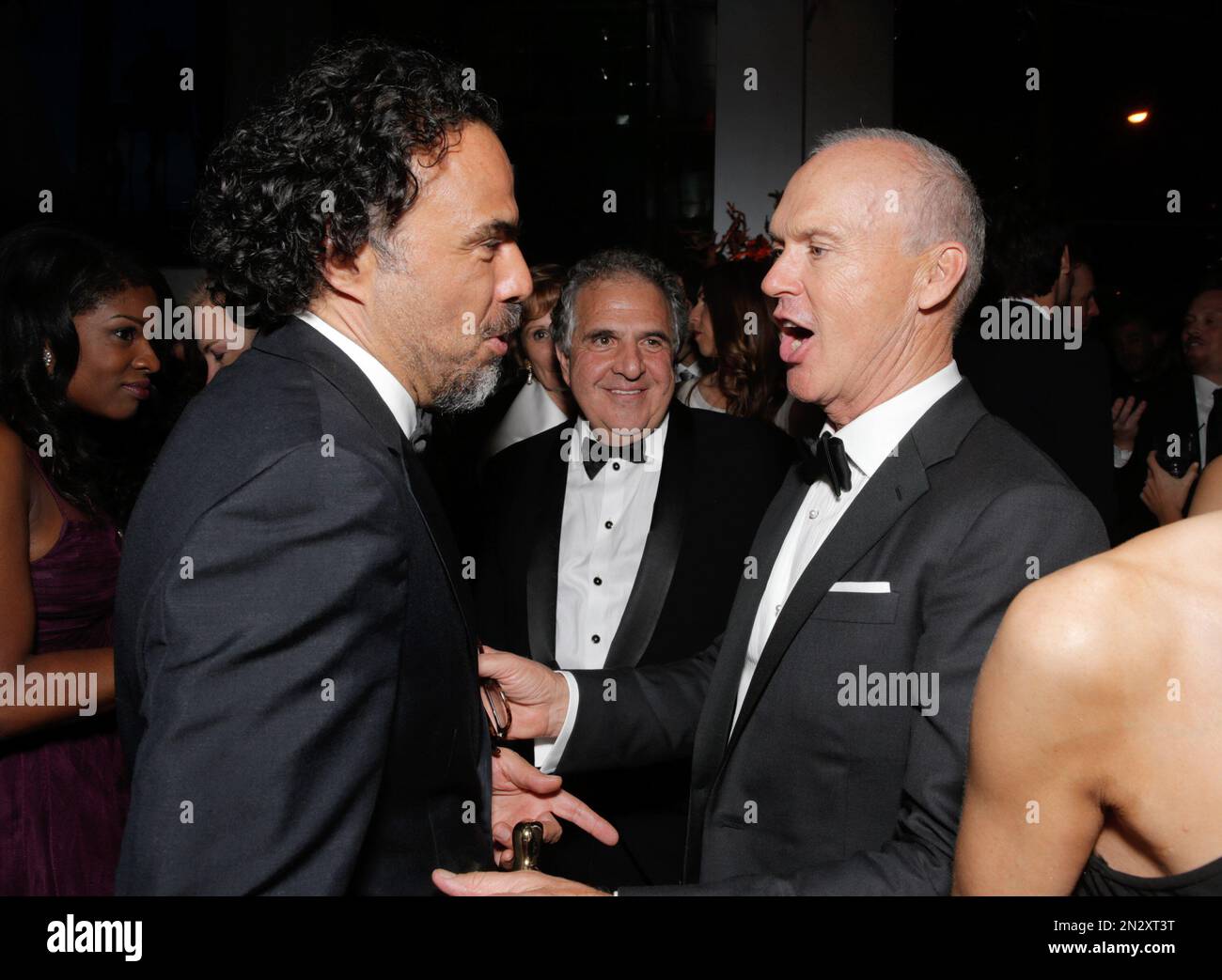Alejandro Gonz lez I rritu, from left, Jim Gianopulos, President and CEO, 20th Century Fox, and ...