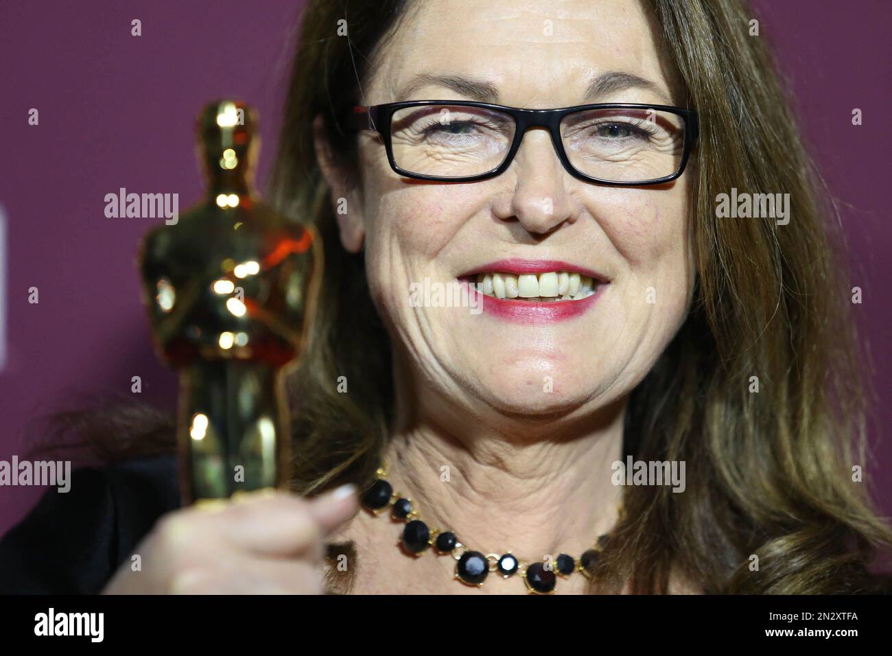 Frances Hannon attends the 87th Academy Awards - 20th Century Fox and ...