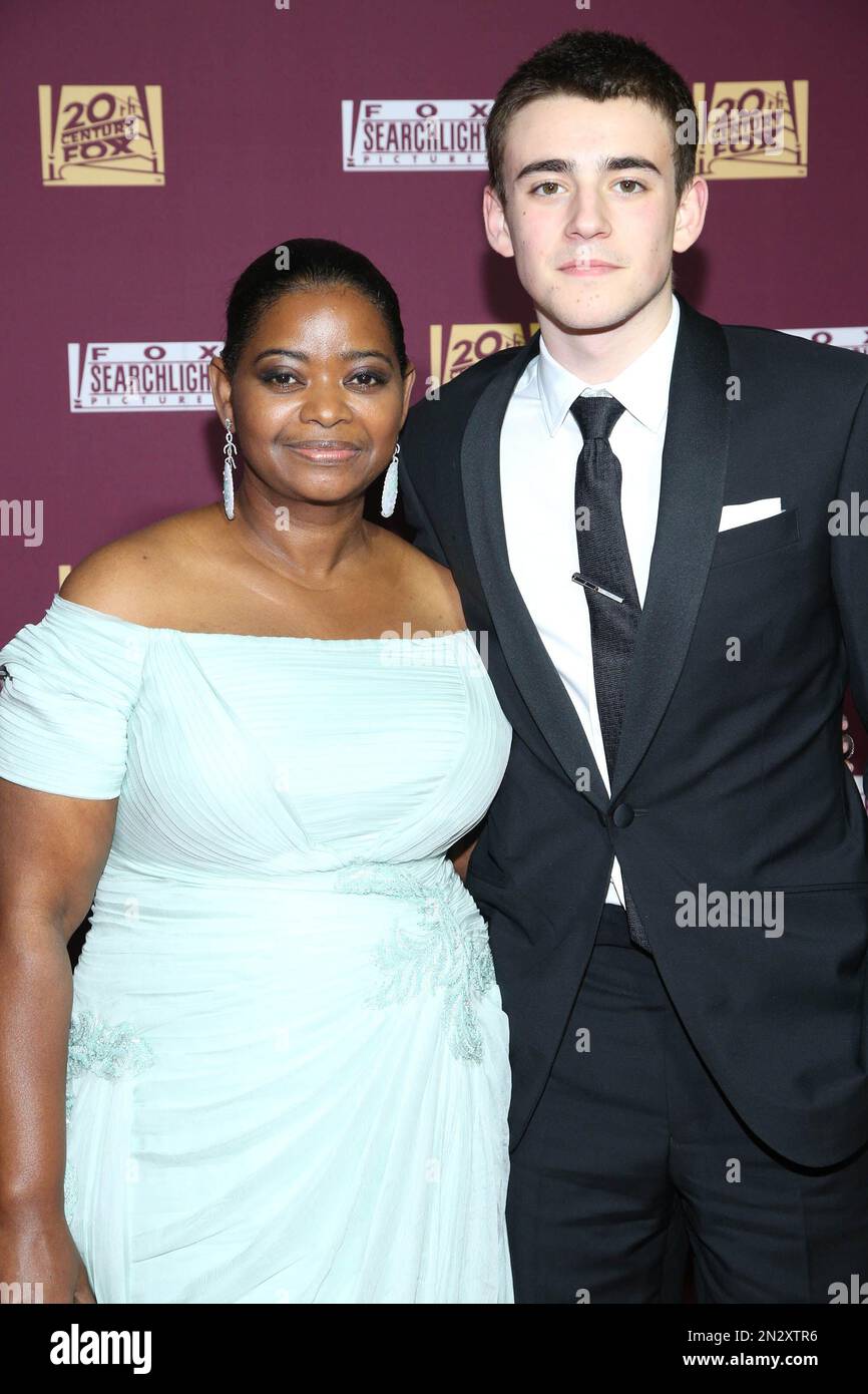 Octavia Spencer and Charlie Rowe attend the 87th Academy Awards - 20th ...