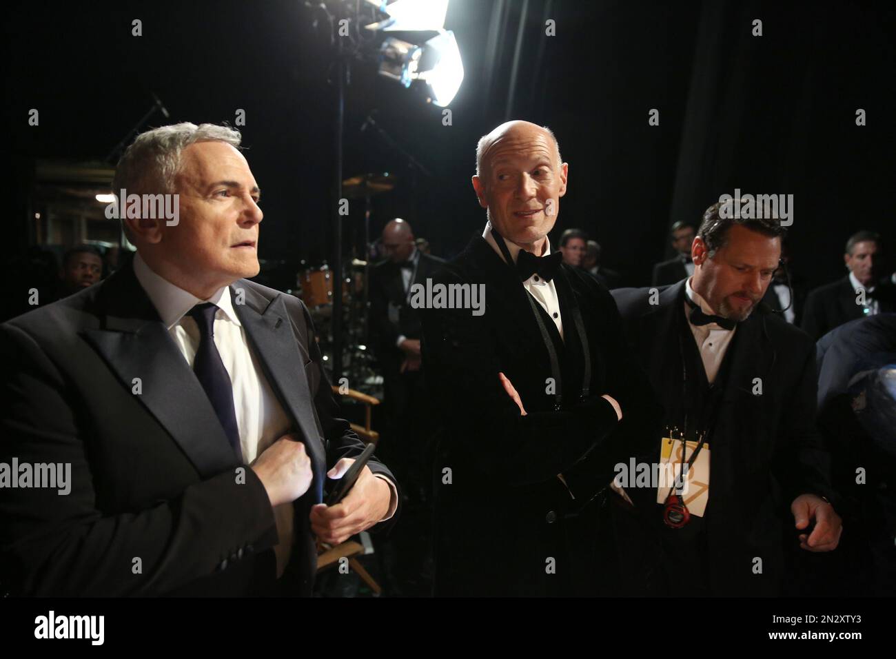 Show Producers Craig Zadan, left, and Neil Meron are seen backstage at ...