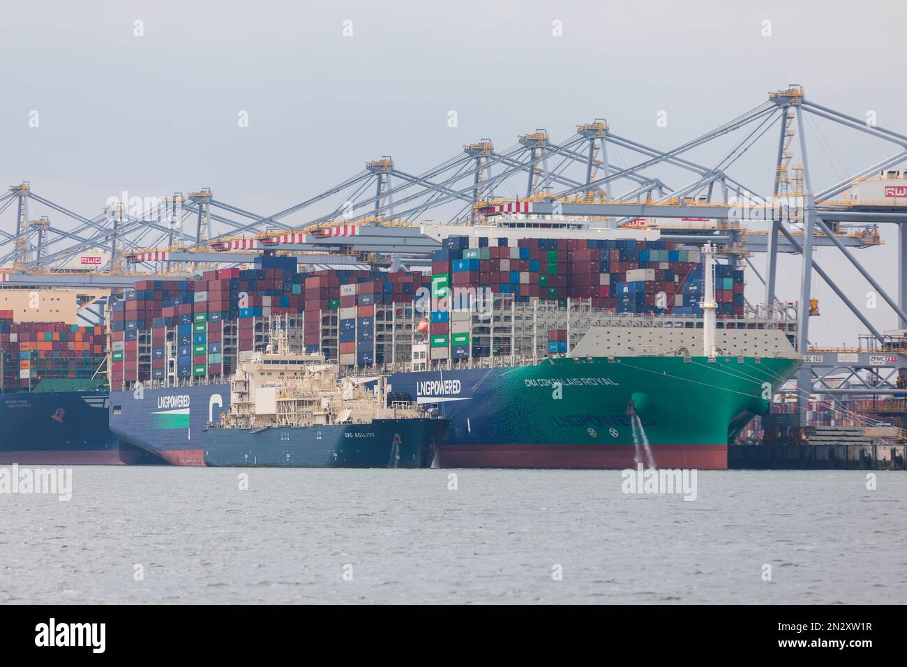 Cma cgm palais royal ship hi-res stock photography and images - Alamy